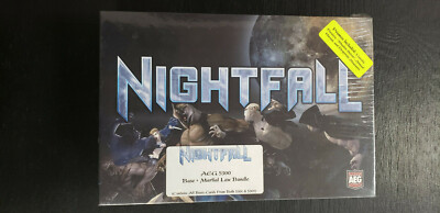 Nightfall Deck-Building Card Game Base & Martial Law Expansion Brand ...