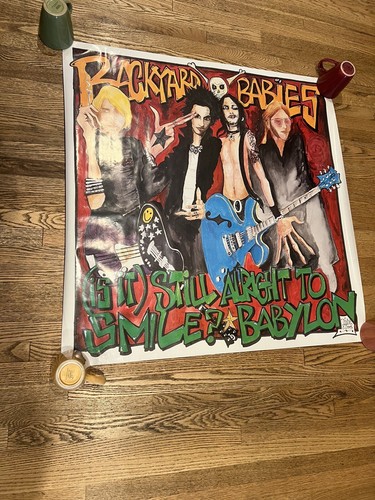 Backyard Babies, Poster, Huge!, 39x39, Rock, Punk | eBay