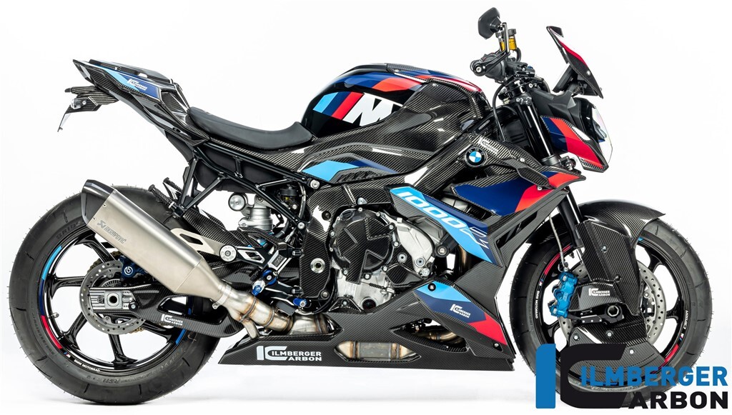 BMW M1000R 2023 23 Ilmberger Carbon Fibre Frame Cover Set | eBay UK