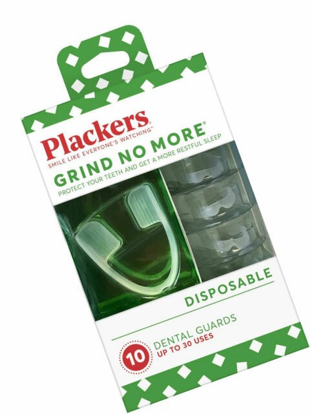 Plackers Mouth Guard Grind No More Night Time Use - 1 package (10 count ...