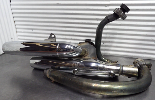 84-99 Yamaha Virago XV 1100 1000 stock exhaust system mufflers headers ...