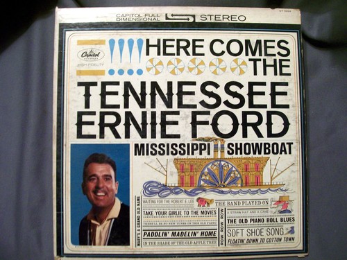 TENNESSEE ERNIE FORD HERE COME THE MISSISSIPPI SHOWBOAT CAPITOL RECORDS ...