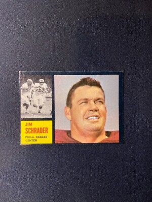 Pack Fresh 1962 Topps NM (see descr) #121 Jim Schrader | eBay