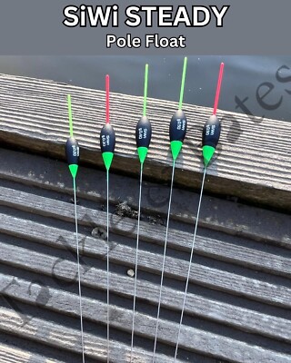 Siwi Steady Pole Floats all sizes wire stem body up Style | eBay UK