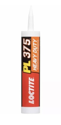 Loctite Construction Adhesive Heavy Duty Moisture Resistant PL 375 10 ...
