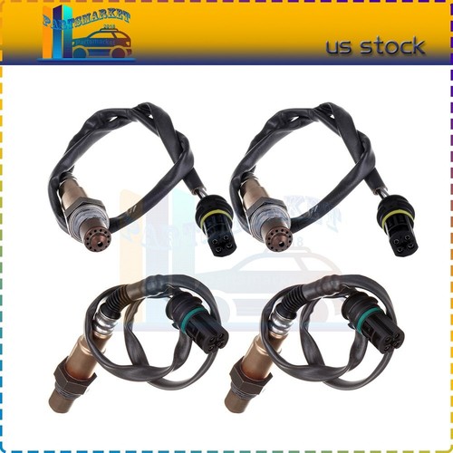 4pcs 2 Upstream+ 2 Downstream Oxygen Sensor for 01-2003 Mercedes-Benz ...