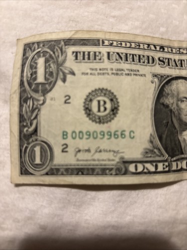 DOUBLE TRIPLE "DIGITs" in SERIAL NUMBER of ONE Dollar Bill $1 FANCY | eBay