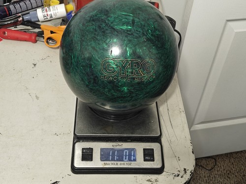 12lb Ebonite Gyro Reactive Bowling Ball Single Drill | eBay