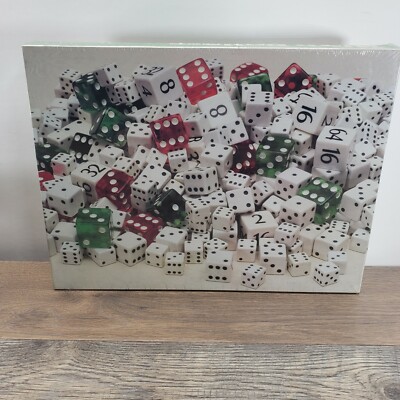 High Rollers Dice Jigsaw Puzzle Warren Paper Products #9449 NEW Sealed ...