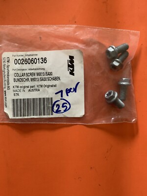 KTM OEM PART # 0026060136 Four Pack | eBay