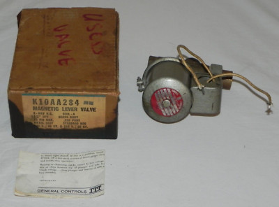ITT General Controls K10AA284 N.O. Valve 110/120V 1/2” 75PSI - Tested ...