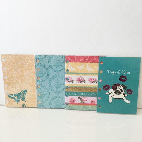 4x Laminated Dashboard For Filofax, Louis Vuitton, Kate Spade, Kikki K ...