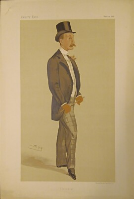 Vanity Fair Print Lieutenant-Col. Lord Charles Innes-Ker, Mar. 2, 1886 ...