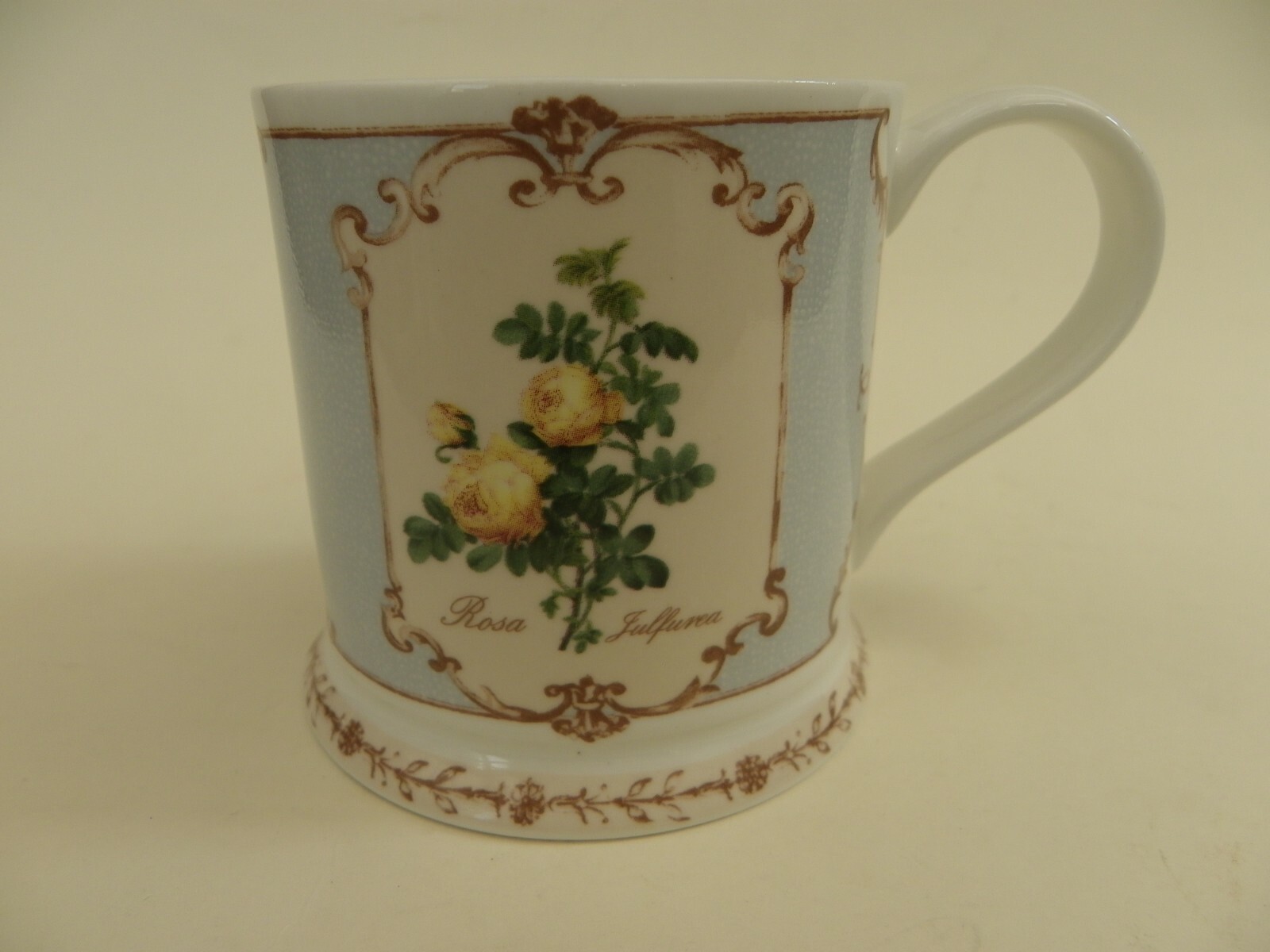 Royal Horticultural Society Queen's Redoutes Roses Bone China Mugs, Set ...