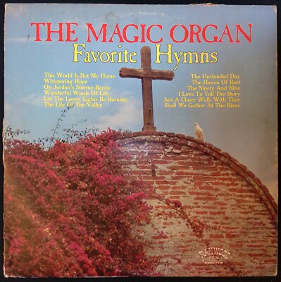 THE MAGIC ORGAN ~ FAVORITE HYMNS ~ 1976 RANWOOD RECORDS VINYL ALBUM LP ...