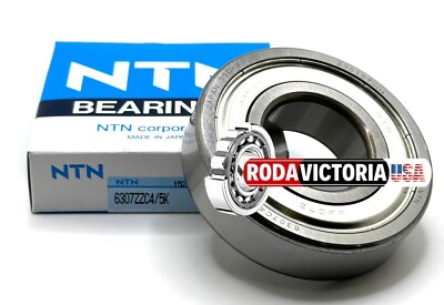 NTN JAPAN 6307 ZZ C4 DEEP GROOVE BALL BEARING, METAL SHIELDED ...