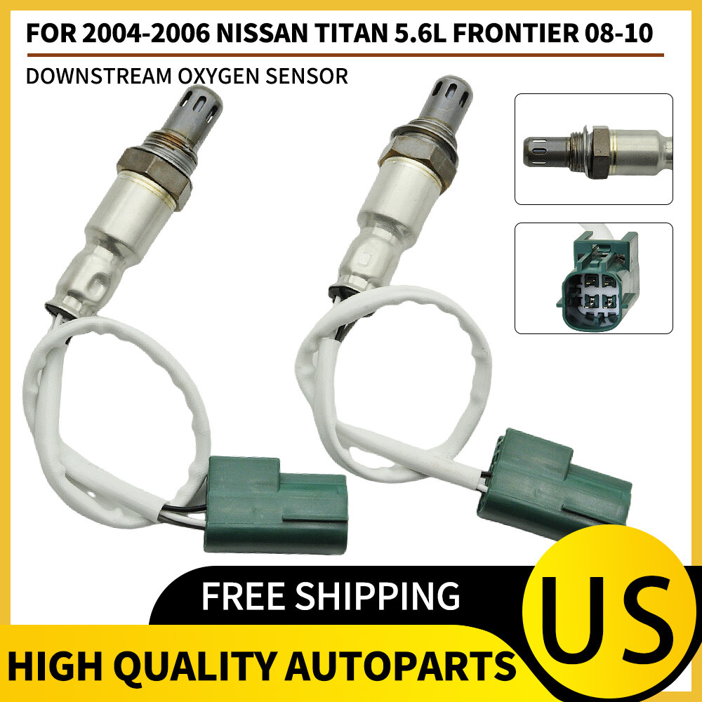 2X For Nissan Titan Armada Pathfinder Armada Downstream Oxygen O2 ...