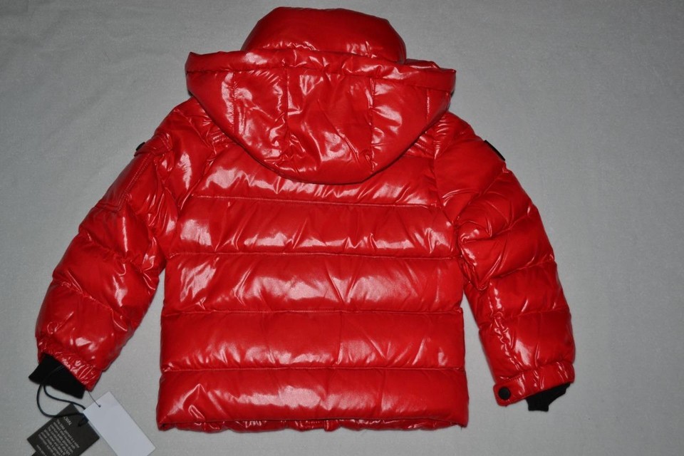 AUTHENTIC TODDLER SAM. NEW YORK GLACIER DOWN PUFFER JACKET CHERRY RED ...