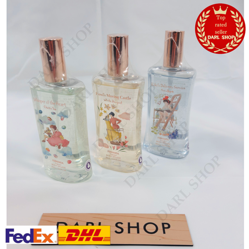 Studio Ghibli KiKi Whisper of the Heart Howl FERNANDA Body Splash Set ...