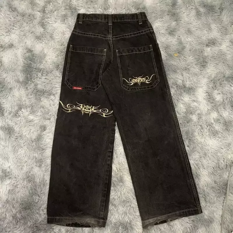 JNCO Y2K Baggy Jeans Men Vintage Embroidered High Quality JNCO Y2K Baggy Jeans Men Vintage Embroidered High Quality