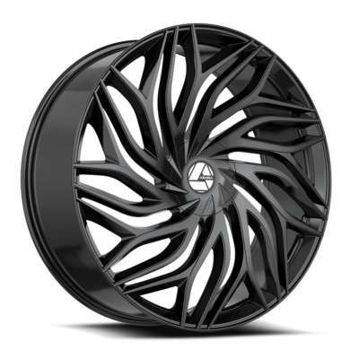 Azara AZA-537 28X9.5 6X135 ET 22MM Gloss Black | eBay