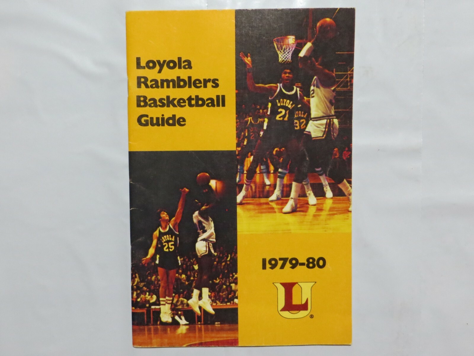 1979 1980 Loyola of Chicago Ramblers Basketball Program Media Guide HX ...