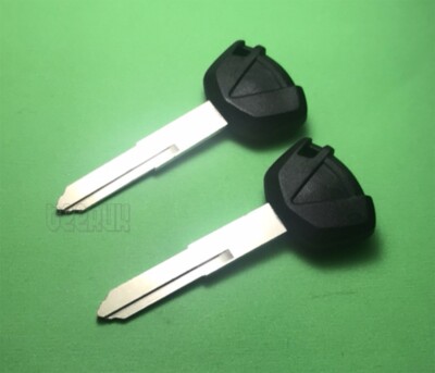 2x Key Blank Uncut For Kawasaki Ninja Vulcan KW15BP Classic KLR KLX ZX ...