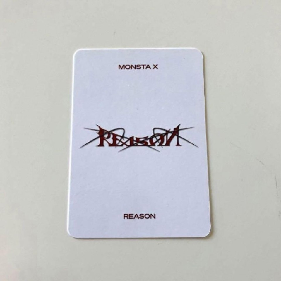 MONSTA X Kihyun Trading Card Collect Book REASON Pop-up | eBay