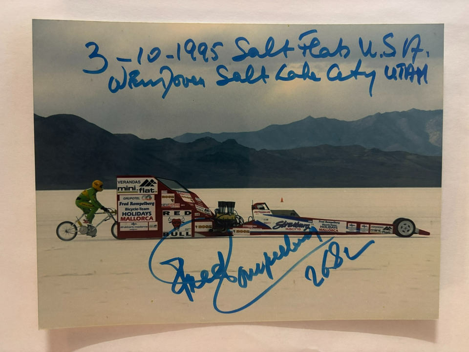 6 Handsignierte Autogrammkarten , FRED ROMPELBERG , Radsport | eBay