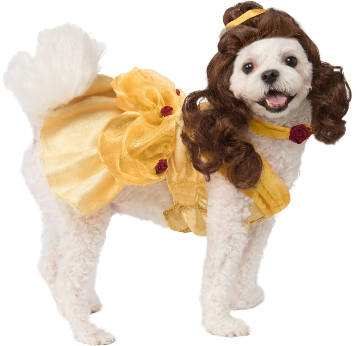 Disney Princesses: Belle Pet Costume for For Dogs or Cats by , XL | eBay