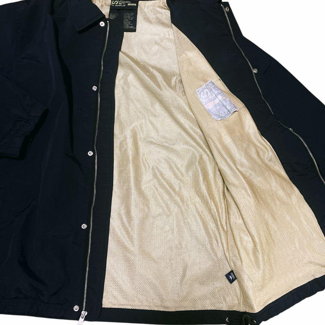 Stussy 2000s 20th Surplus Military Jacket Black Size L Nylon Stussy 2000s 20th Surplus Military Jacket Black Size L Nylon