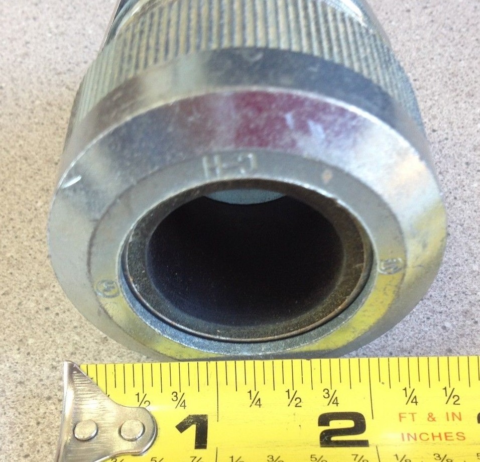 METAL Crouse-Hinds Connector 1-1/4" Cable Gland 1" NPT Conduit non ...