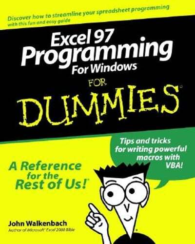 Excel 97 Programming for Windows for Dummies by John Walkenbach: New | eBay