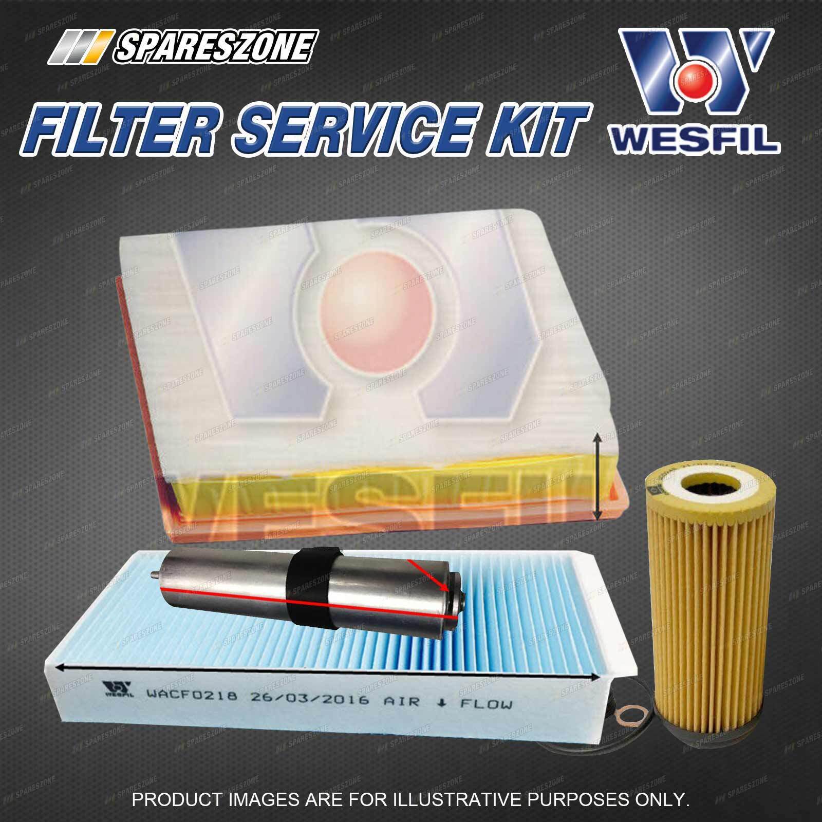 Air Oil Cabin Filter Set For 4.5L V8 Air, Oil & Cabin Filter Service ...