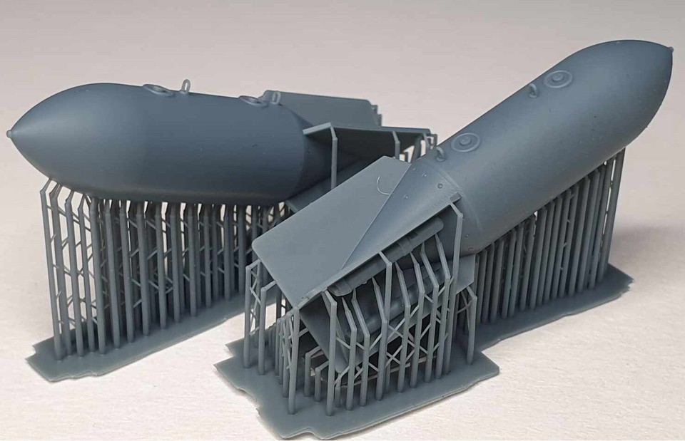 Bomb SC-250 - 250 kilograms with Jericho Gerät -(2 pieces) - Made by ...