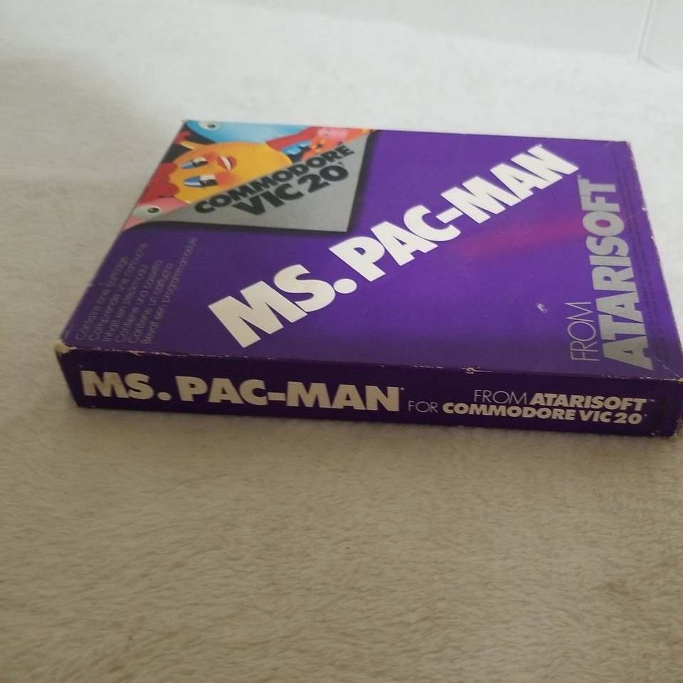 Commodore VIC-20 ms PAC-MAN with box | eBay