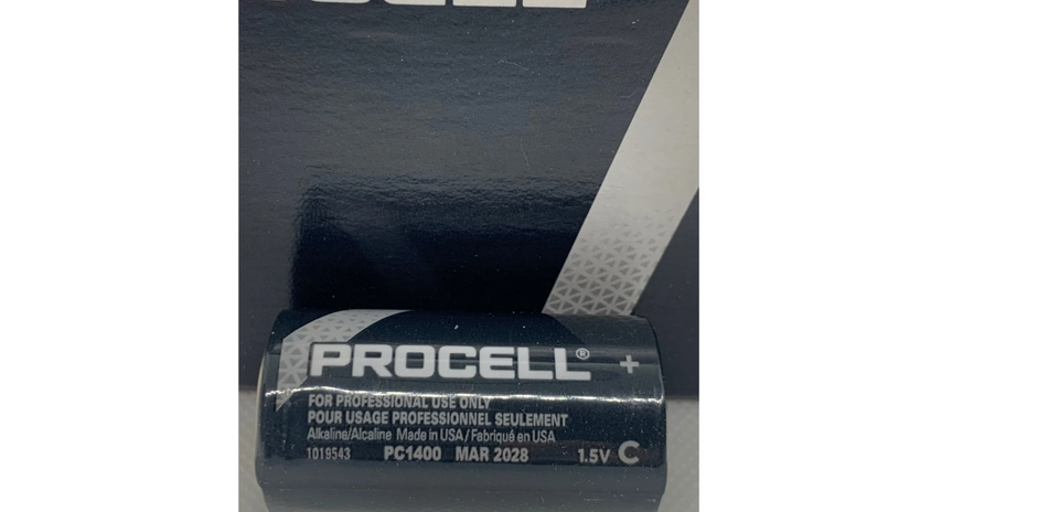 12 Duracell Procell C Constant Alkaline Batteries (one 12 pack) exp ...