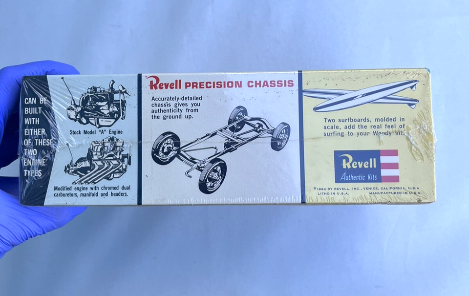 Vintage 1964 Revell '31 Ford Woody or Tudor Sedan 1931 Car Model Kit ...