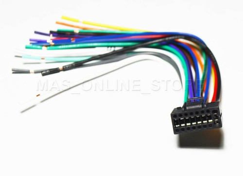Wire Harness for JVC KW-AV71BT KW-R710 KW-AVX84 KW-V320BT KW-V220BT KW ...