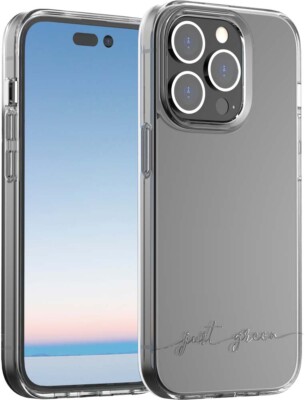 JUST GREEN JGCOVIP14P - Coque Just Green IP14 Pro Transparente 100% GRS ...