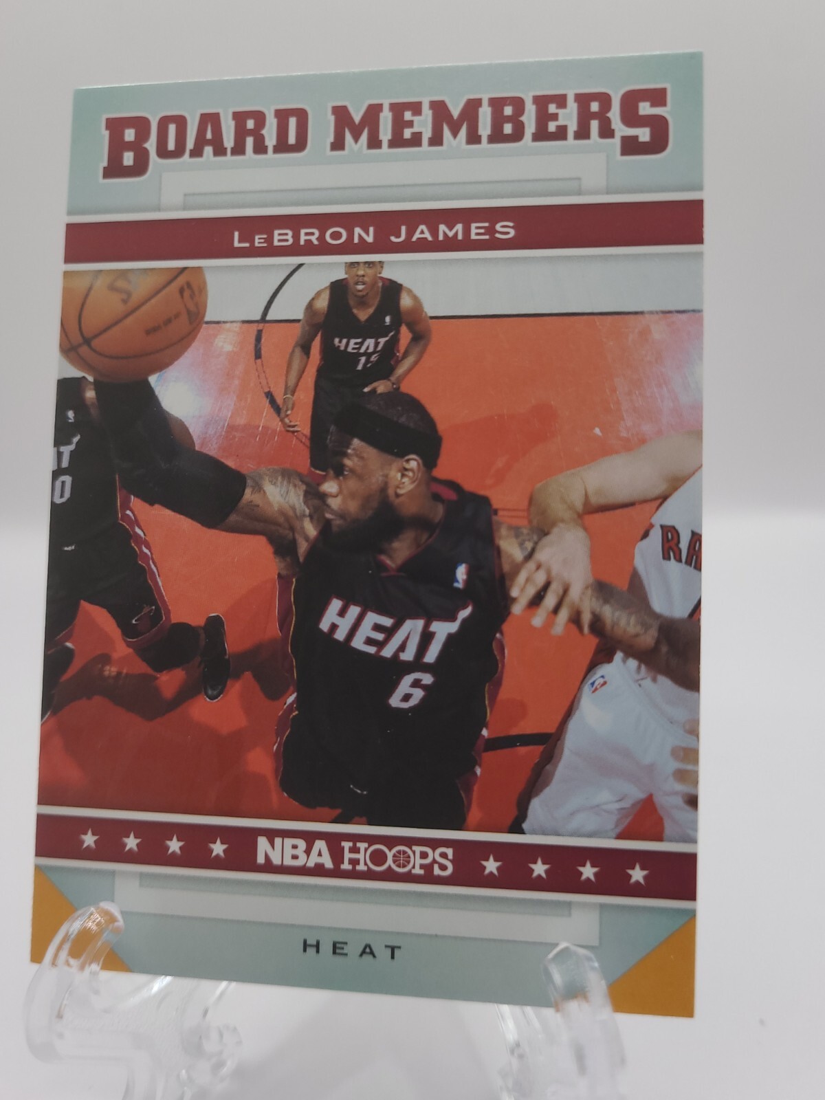 2012-13 NBA Hoops Board Members Lebron James #18 Cavs Heat Lakers | eBay
