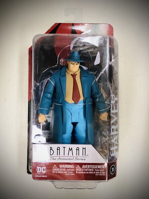 Batman Animated Series Harvey Bullock Figure Btas Case Fresh | eBay