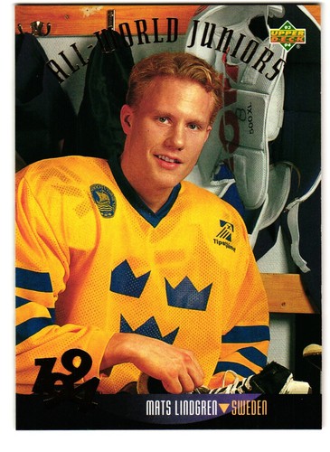 1993-94 Upper Deck #570 Mats Lindgren Sweden Rookie | eBay