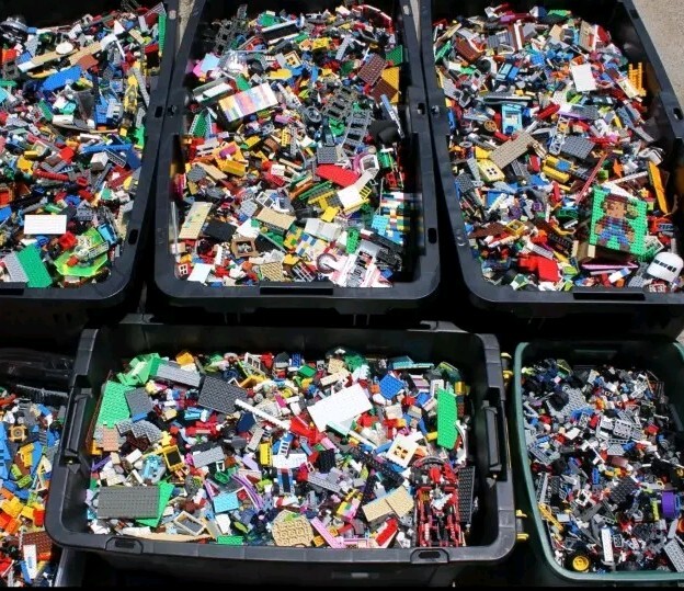 Lego Bulk LB Lot 50 Pound Sorted 99.9% LEGO Blocks Bricks Plates CHANCE ...