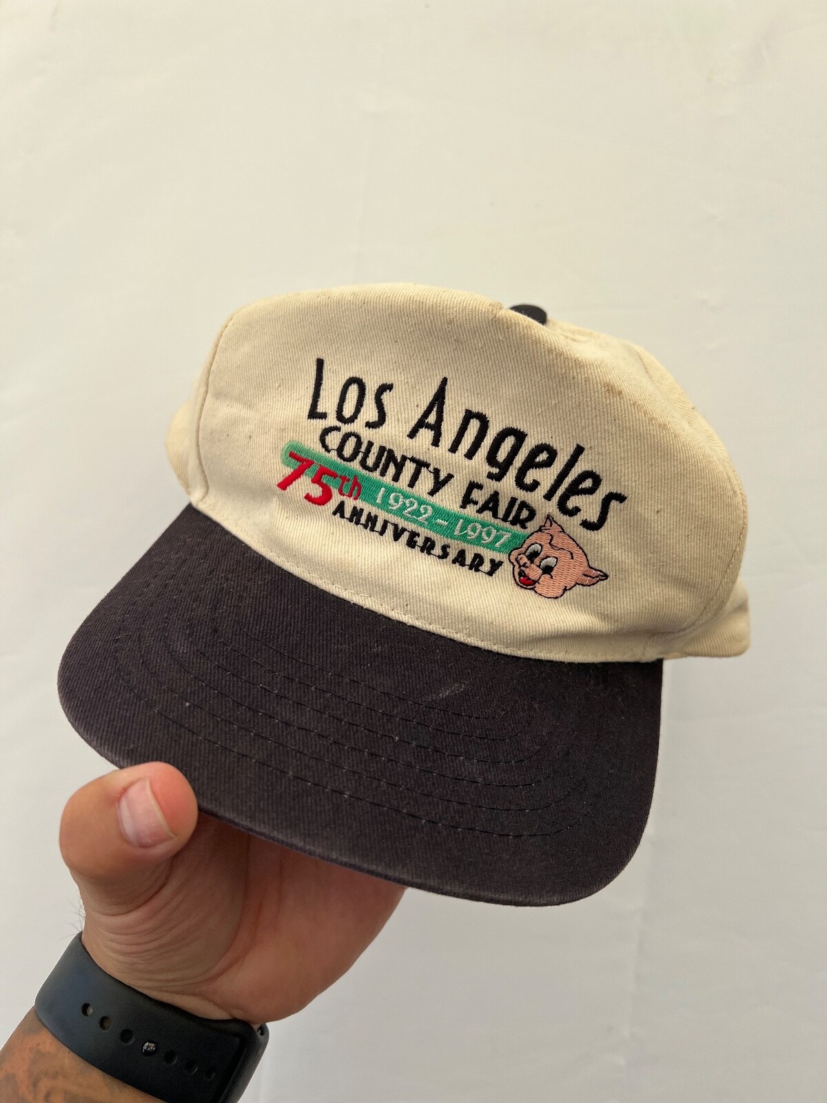 Vintage Los Angeles LA County Fair 90s SnapBack Cap 7… - Gem