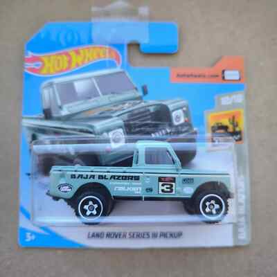 2020 Hot Wheels Hotwheels HW BAJA BLAZERS LAND ROVER III PICKUP GREEN ...