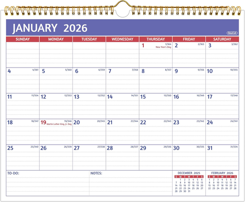 Wall Calendar 2026-2027 - 18 Monthly Calendar 2026-2027 Wall, Jan 2026 ...