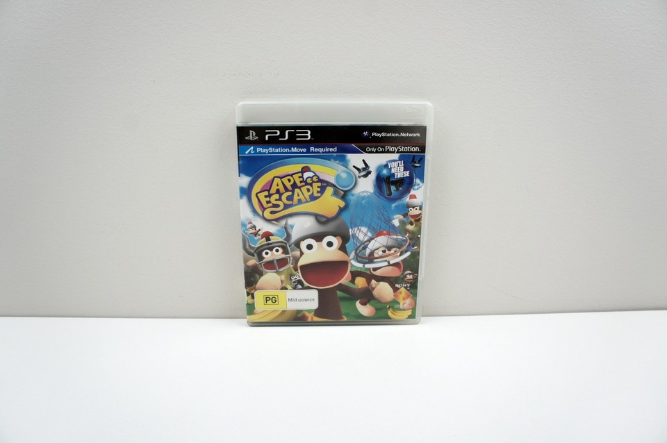 Ape Escape Sony PlayStation 3 PS3 Game Complete With Manual PAL - Free ...