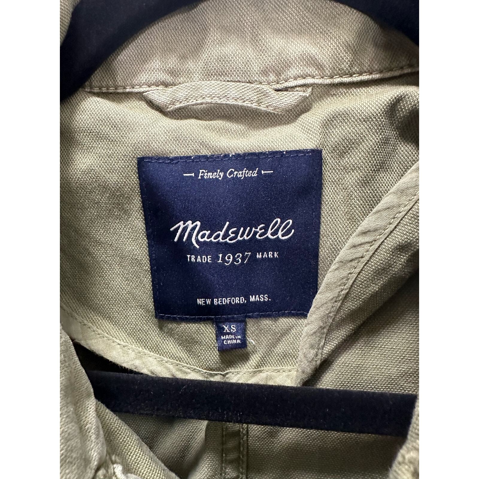 Madewell Women's Outbound Desert Olive Green Utility Jacket size XS | eBay