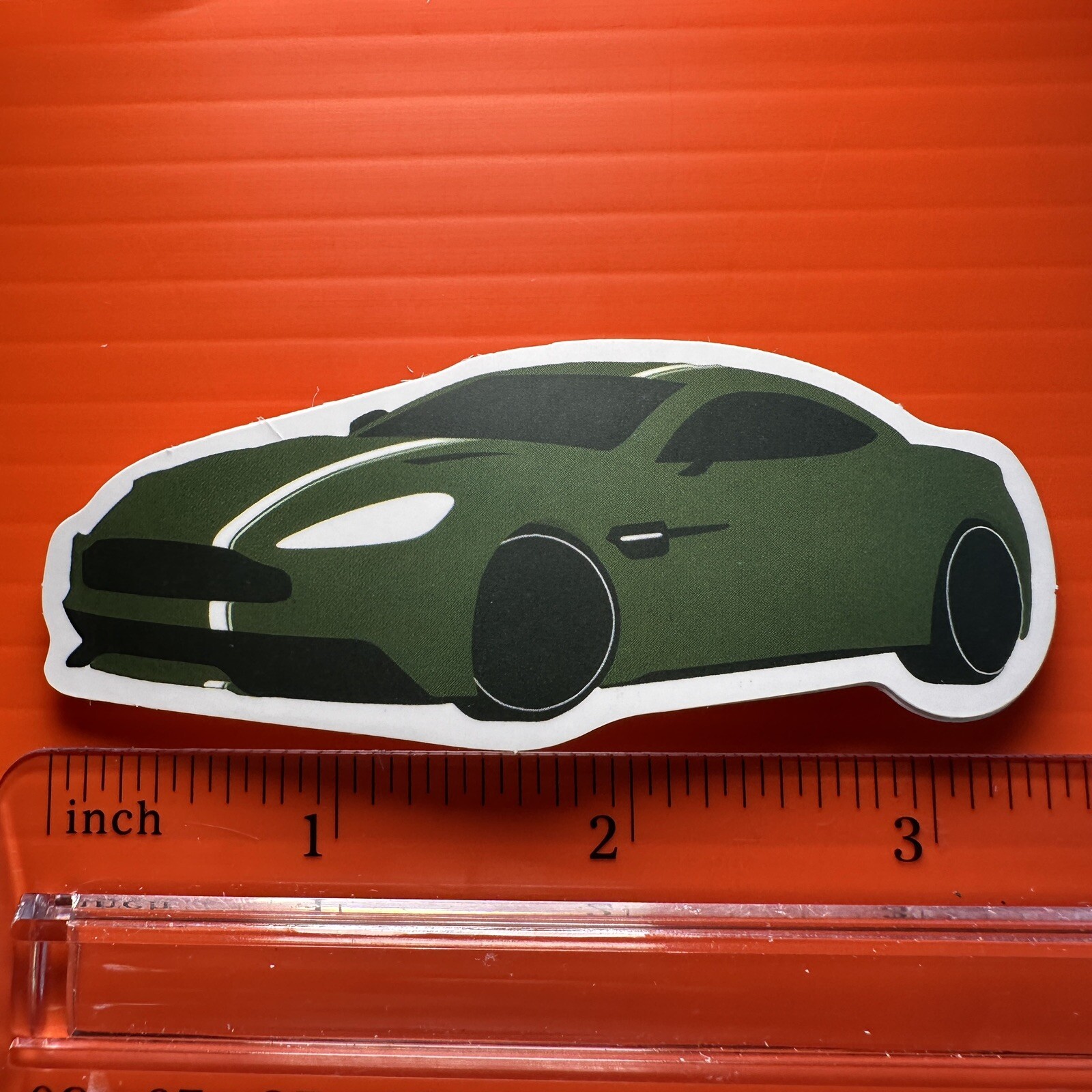 Aston Martin Sportscar Sticker Decal Racing Car Skateboard Laptop JDM ...